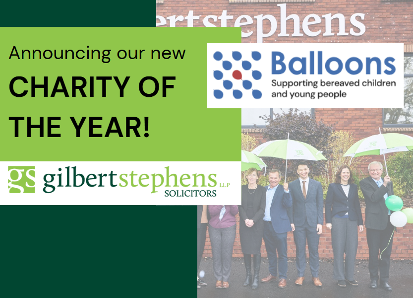 New Charity Of The Year: Balloons Charity! - Gilbert Stephens LLP ...
